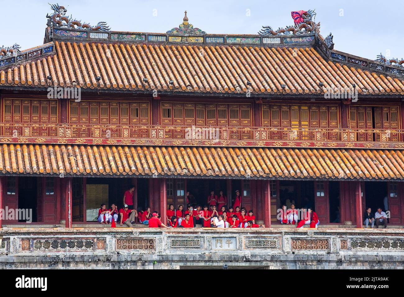 Vietnam, Hue The imperial citadel was built between 1802 and 1835 and ...