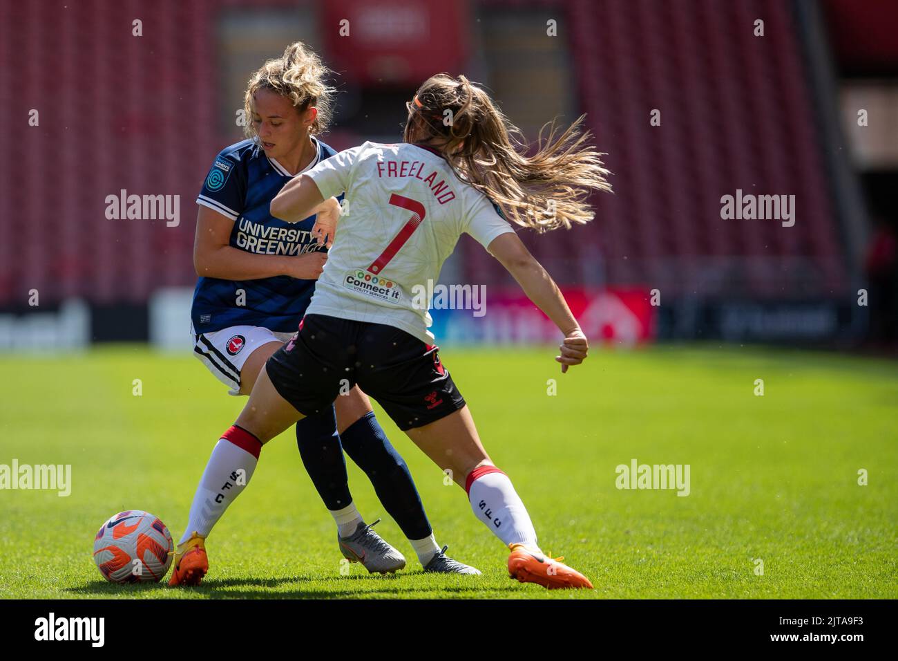 20th August 2022. Ella Rutherford. Barclays Women’s Championship game ...