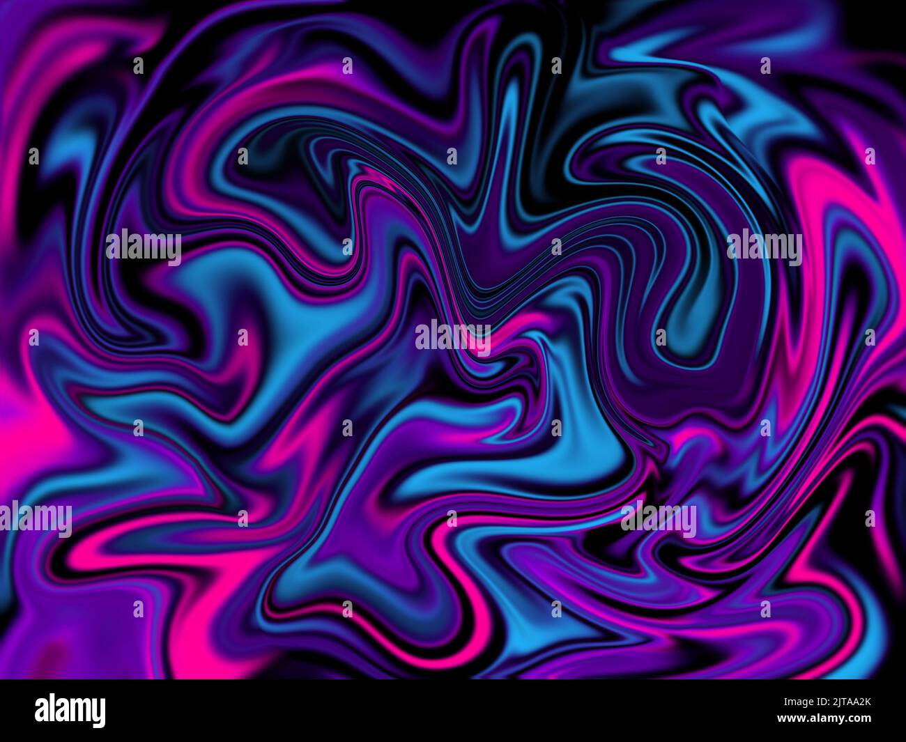 A colorful holographic painting with liquid effects Stock Photo - Alamy