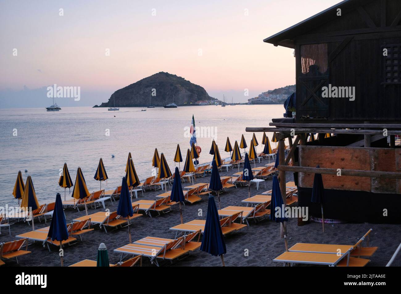The magnificent Maronti beach in the municipality of Barano (Isola d ...