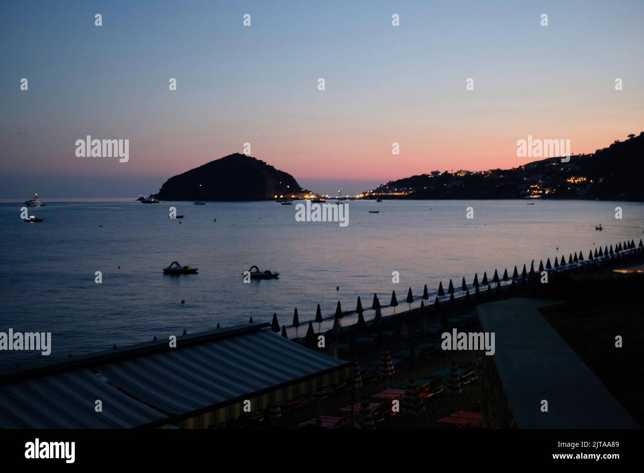 The magnificent Maronti beach in the municipality of Barano (Isola d ...