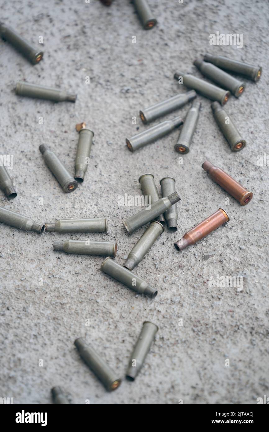 Large machine gun being fired hi-res stock photography and images - Alamy