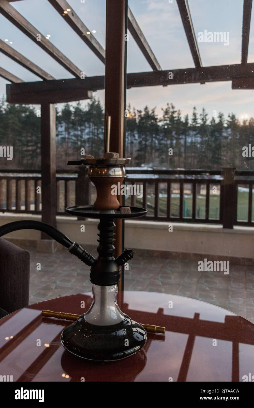 Cozy mood wooden terrace hi-res stock photography and images - Alamy