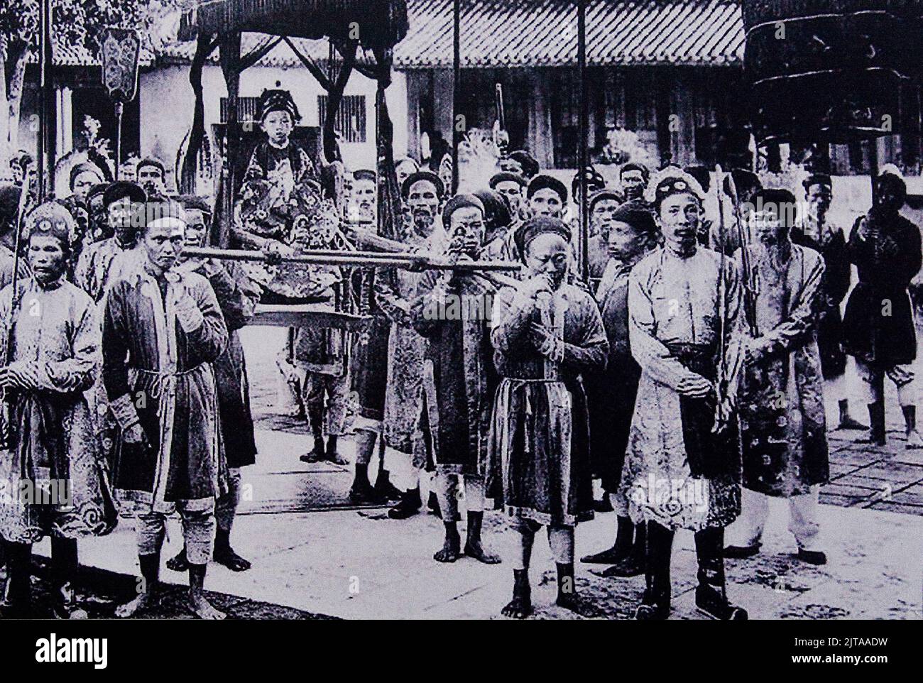 Vietnam, Hue Emperor Duy Tan after his corronation ceremony. Duy Tân ...