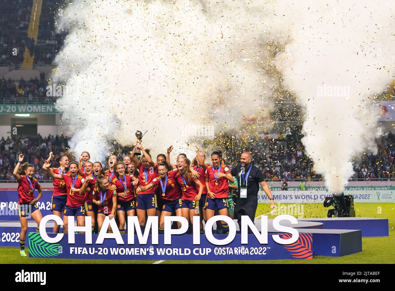 Football world cup trophy lift hi-res stock photography and images - Alamy