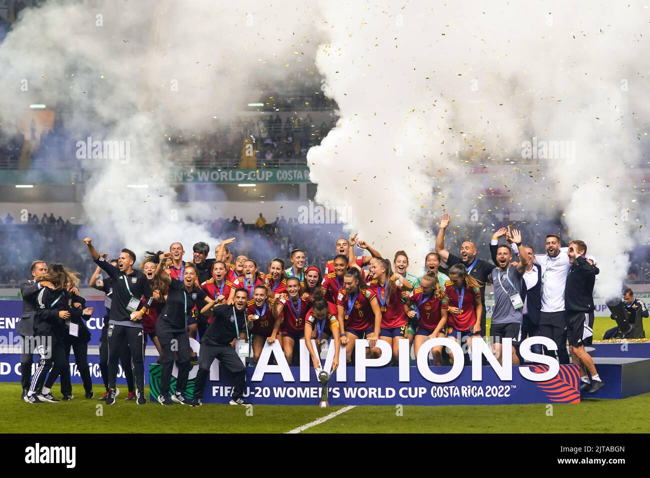 Football world cup trophy lift hi-res stock photography and images - Alamy