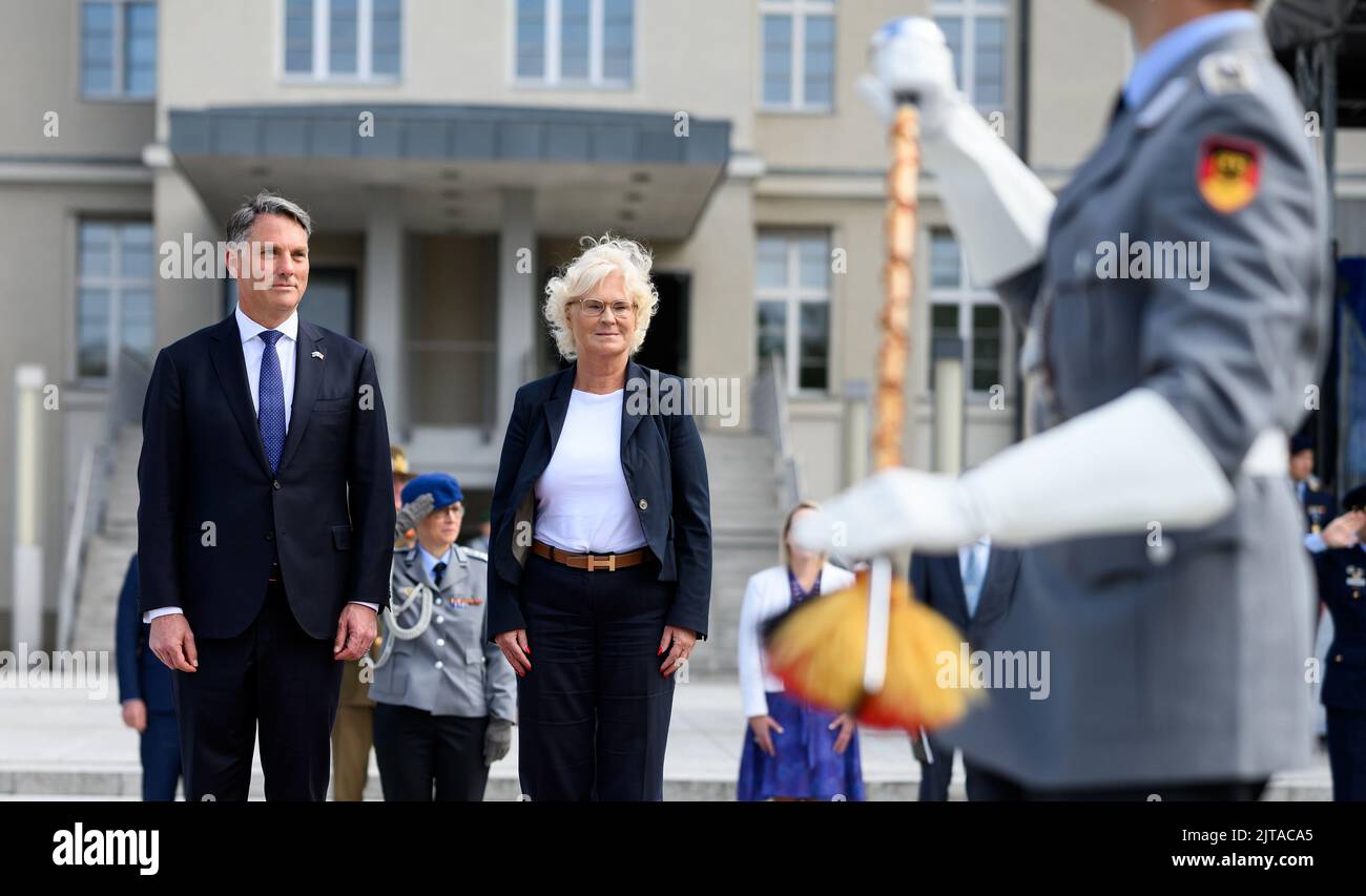 Berlin, Germany. 29th Aug, 2022. Christine Lambrecht (SPD), Federal ...