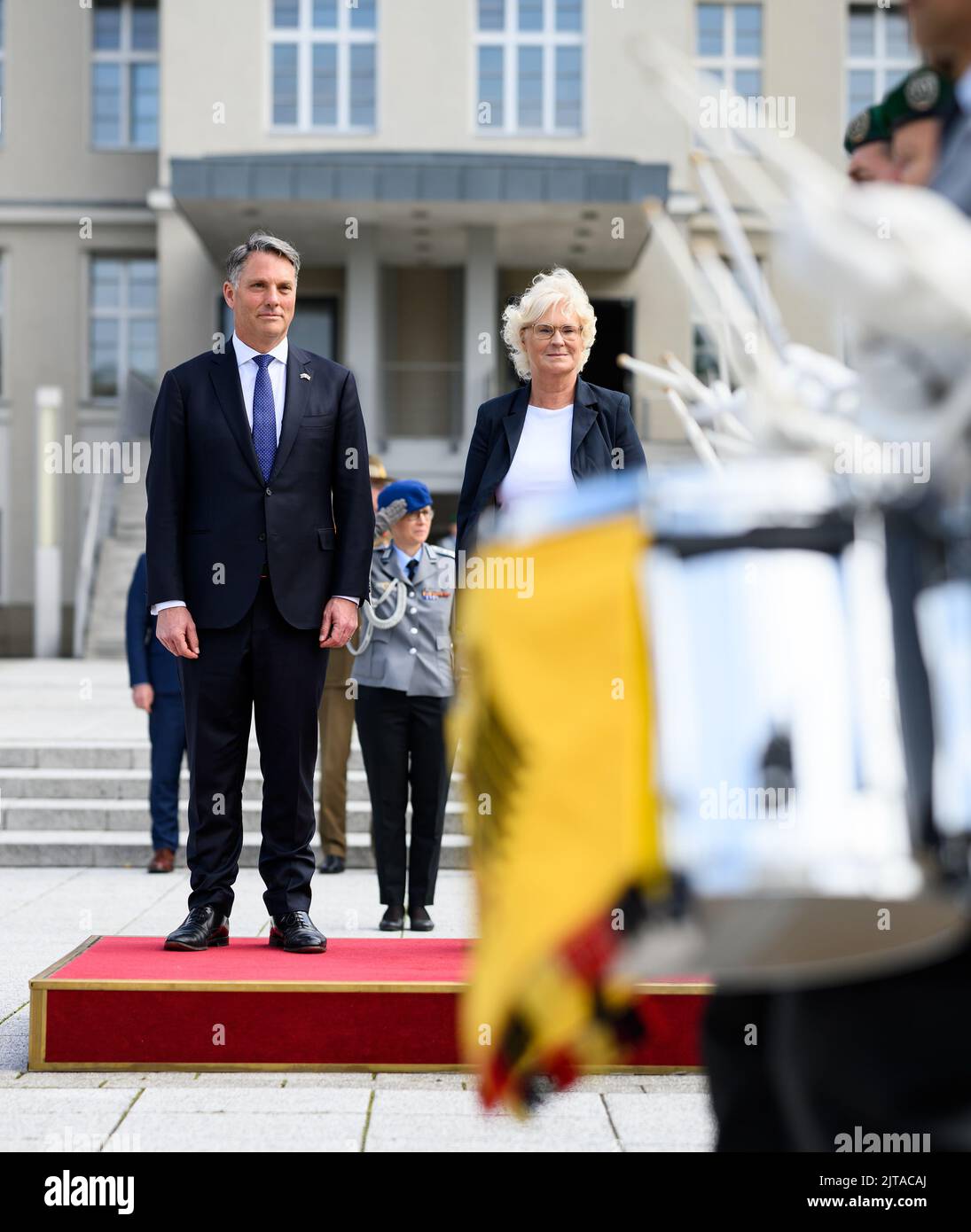 Berlin, Germany. 29th Aug, 2022. Christine Lambrecht (SPD), Federal ...