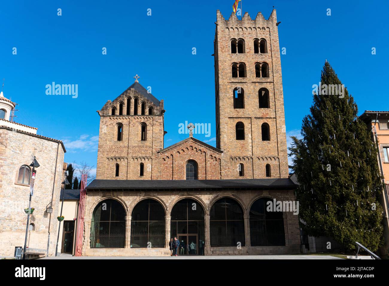 Monastery of Ripoll, Catalonia, Spain Stock Photo - Alamy