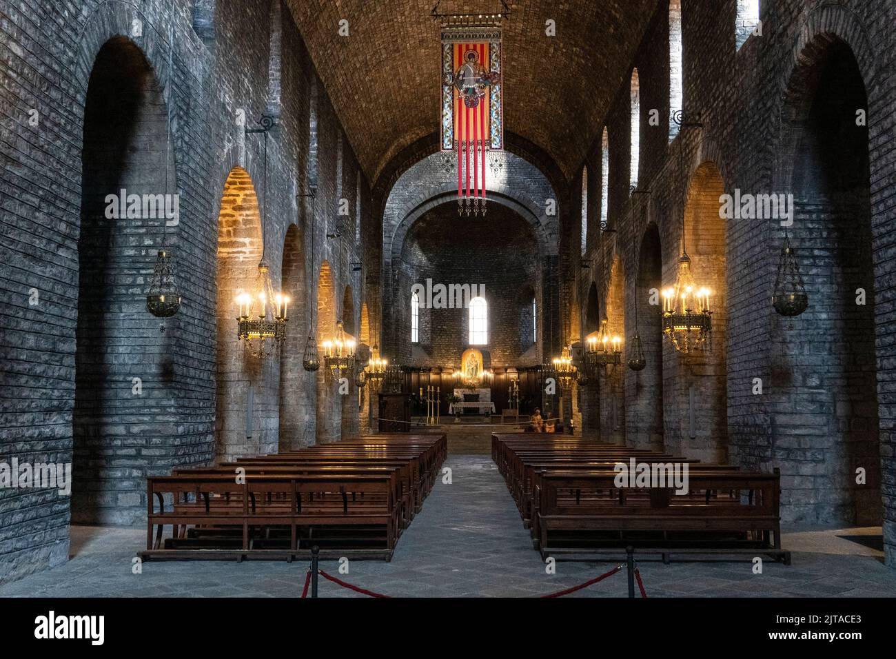 Church of ripoll monastery hi-res stock photography and images - Alamy