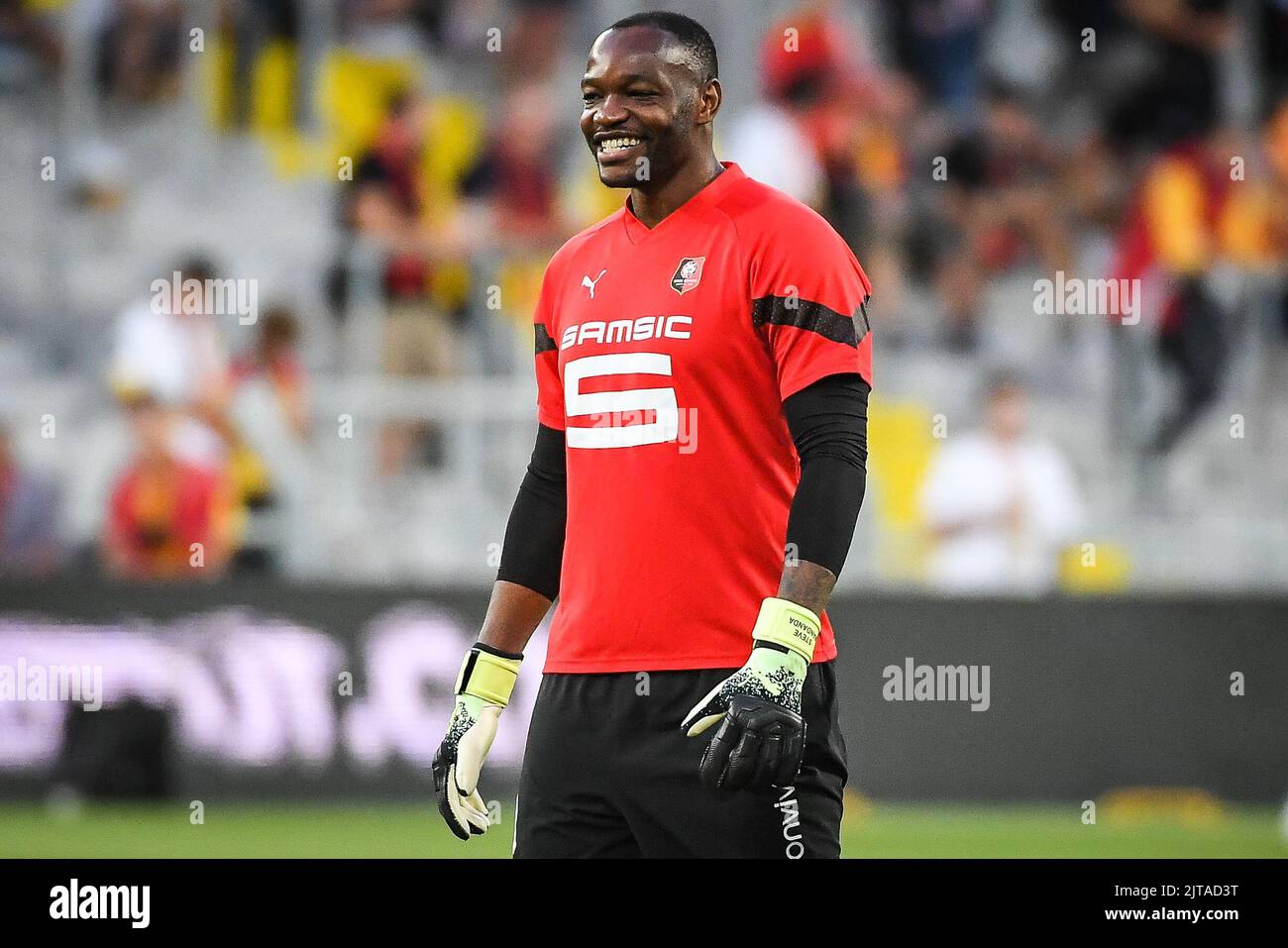 Steve MANDANDA of Rennes during the French championship Ligue 1 ...