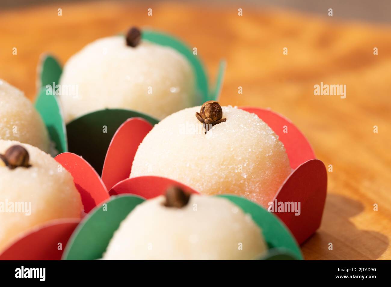 Coconut little kiss ( in portuguese: Beijinho de coco ). The "Beijinho ...