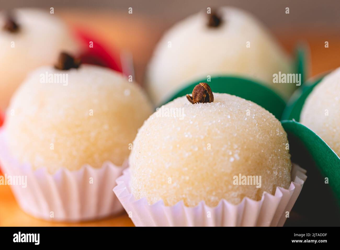 Coconut little kiss ( in portuguese: Beijinho de coco ). The "Beijinho ...