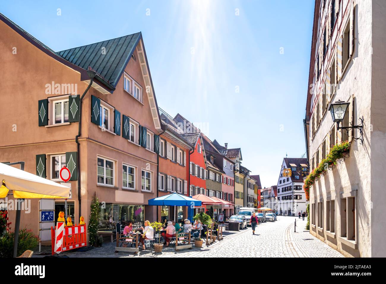 Historical city of Wangen im Allgaeu, Germany Stock Photo - Alamy