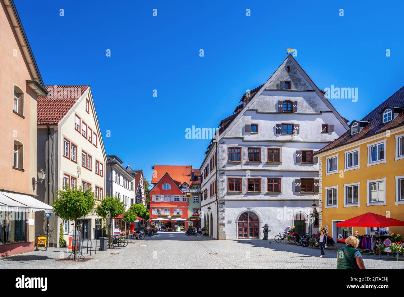 Historical city of Wangen im Allgaeu, Germany Stock Photo - Alamy