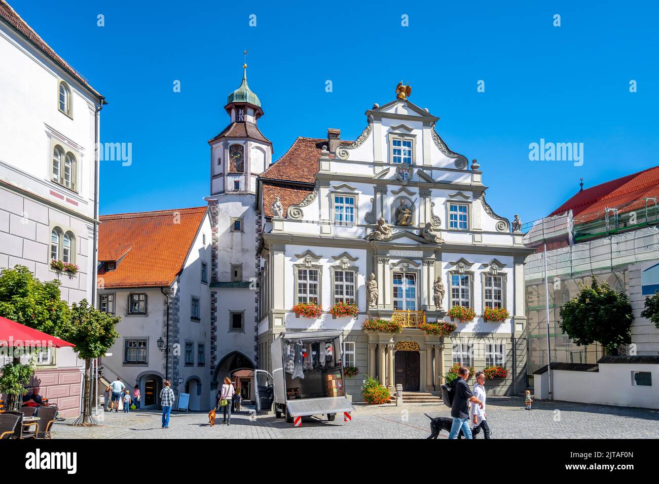 City hall of Wangen im Allgaeu, Germany Stock Photo - Alamy