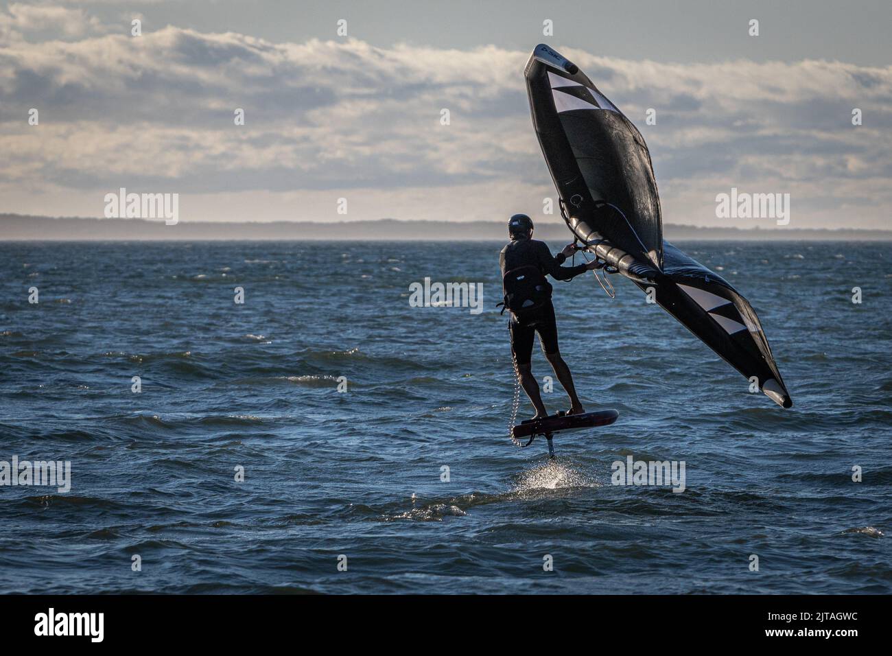 Wing foiler hi-res stock photography and images - Alamy