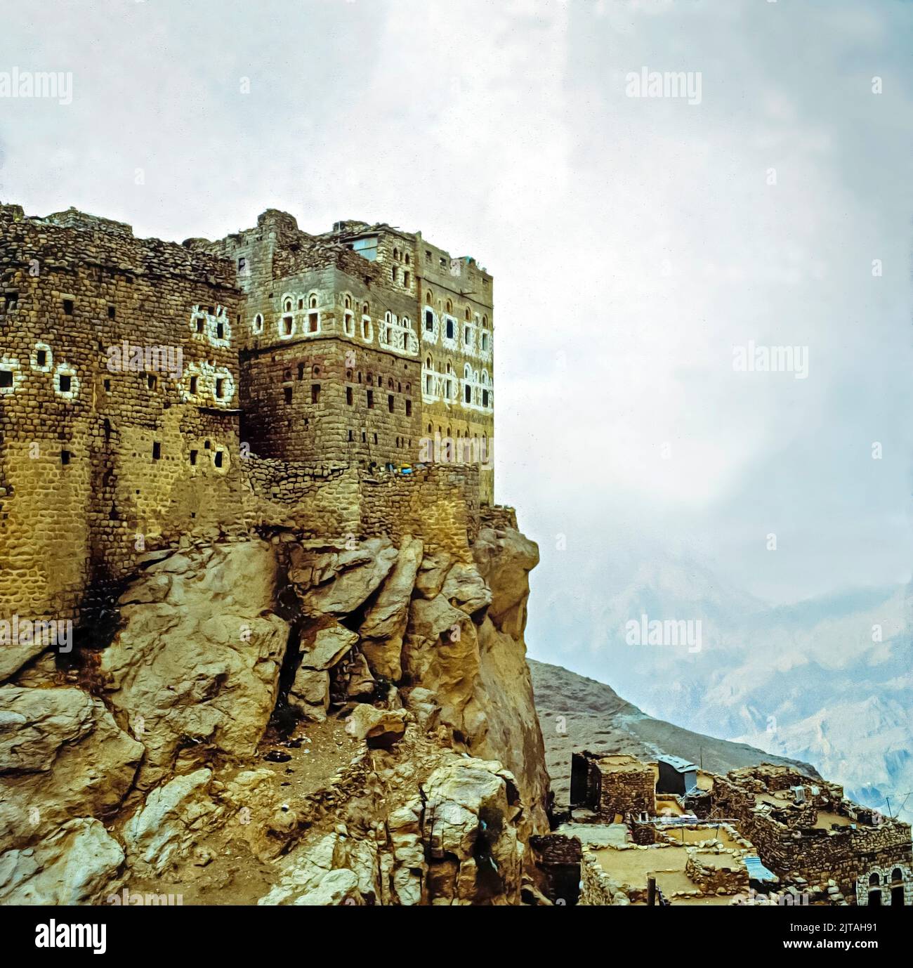 The town of al-Hajjarah is located in the Haraz Mountains of Yemen ...
