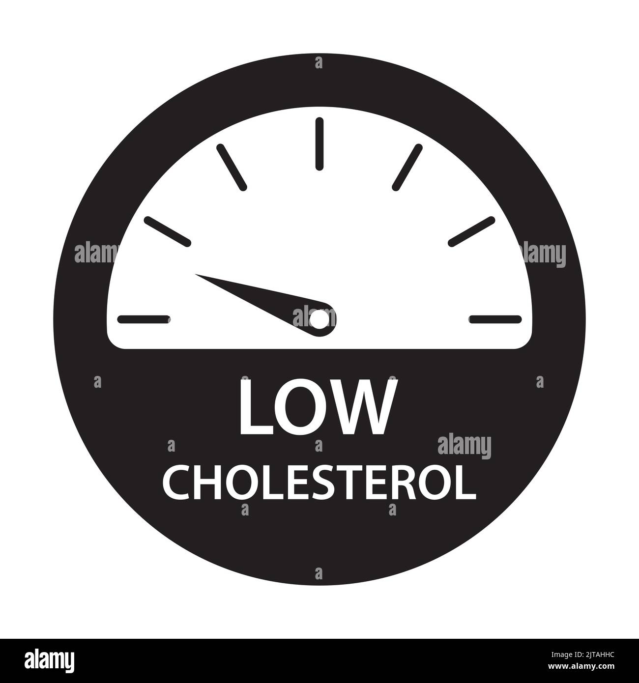 Low cholesterol label Cut Out Stock Images & Pictures - Alamy