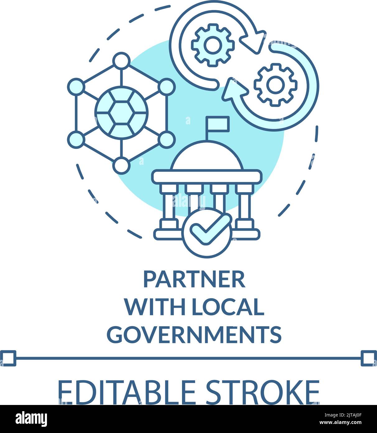 Local partnership Stock Vector Images - Alamy