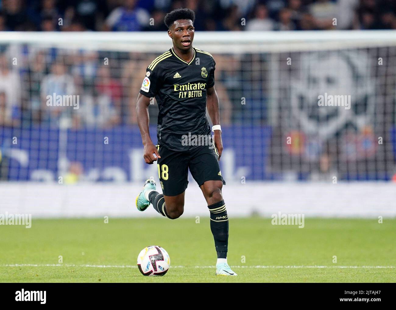Aurelien Tchouameni of Real Madrid during the La Liga match between RCD ...