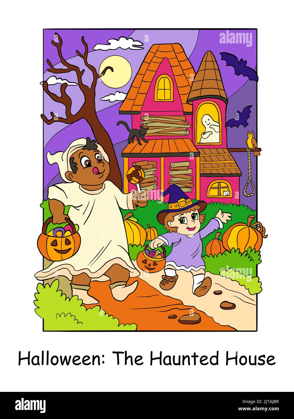 Ghost walk night Cut Out Stock Images & Pictures - Alamy