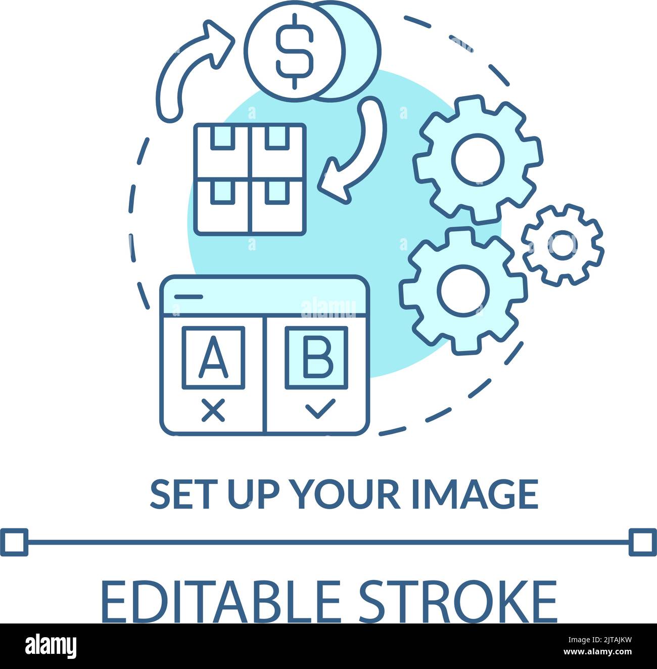 Trading symbol symbol picture Stock Vector Images - Alamy