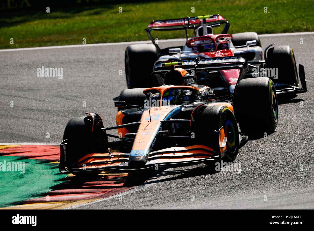 04 NORRIS Lando (gbr), McLaren F1 Team MCL36, action during the Formula ...