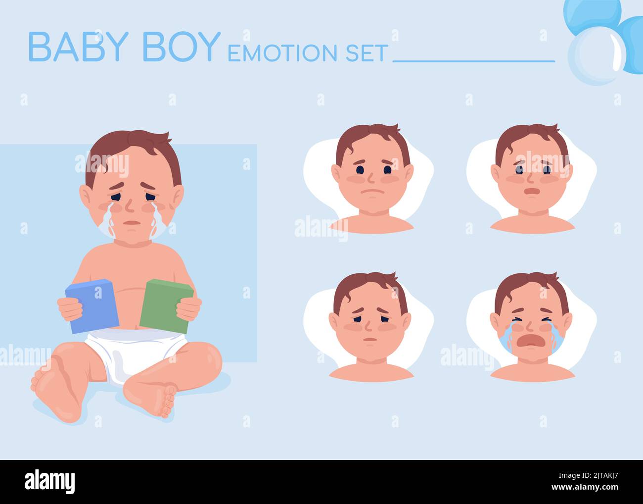 Crying Hispanic Baby
