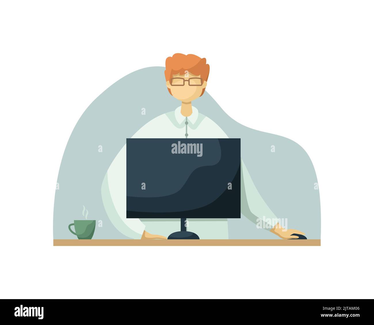 Entrepreneur coworker Stock Vector Images - Alamy