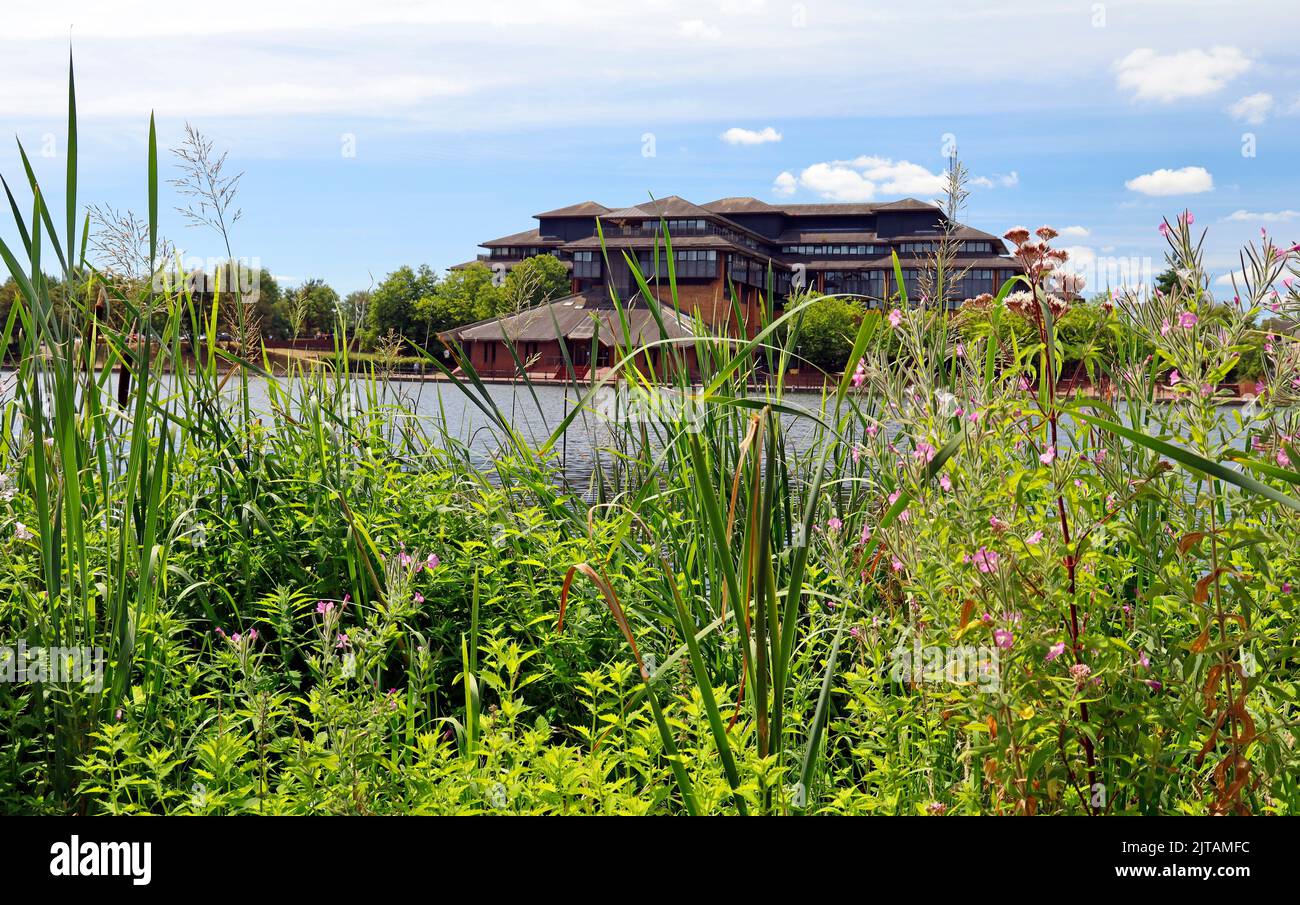 Cardiff Council building. Atlantic Wharf. Cardiff. August 2022 Stock ...