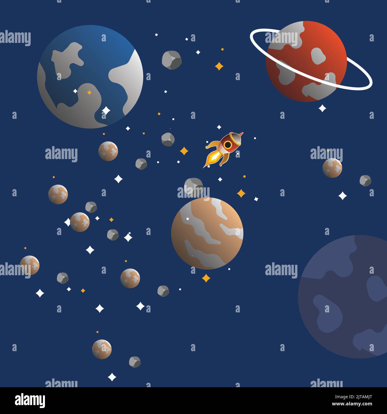 Space racket Stock Vector Images - Alamy