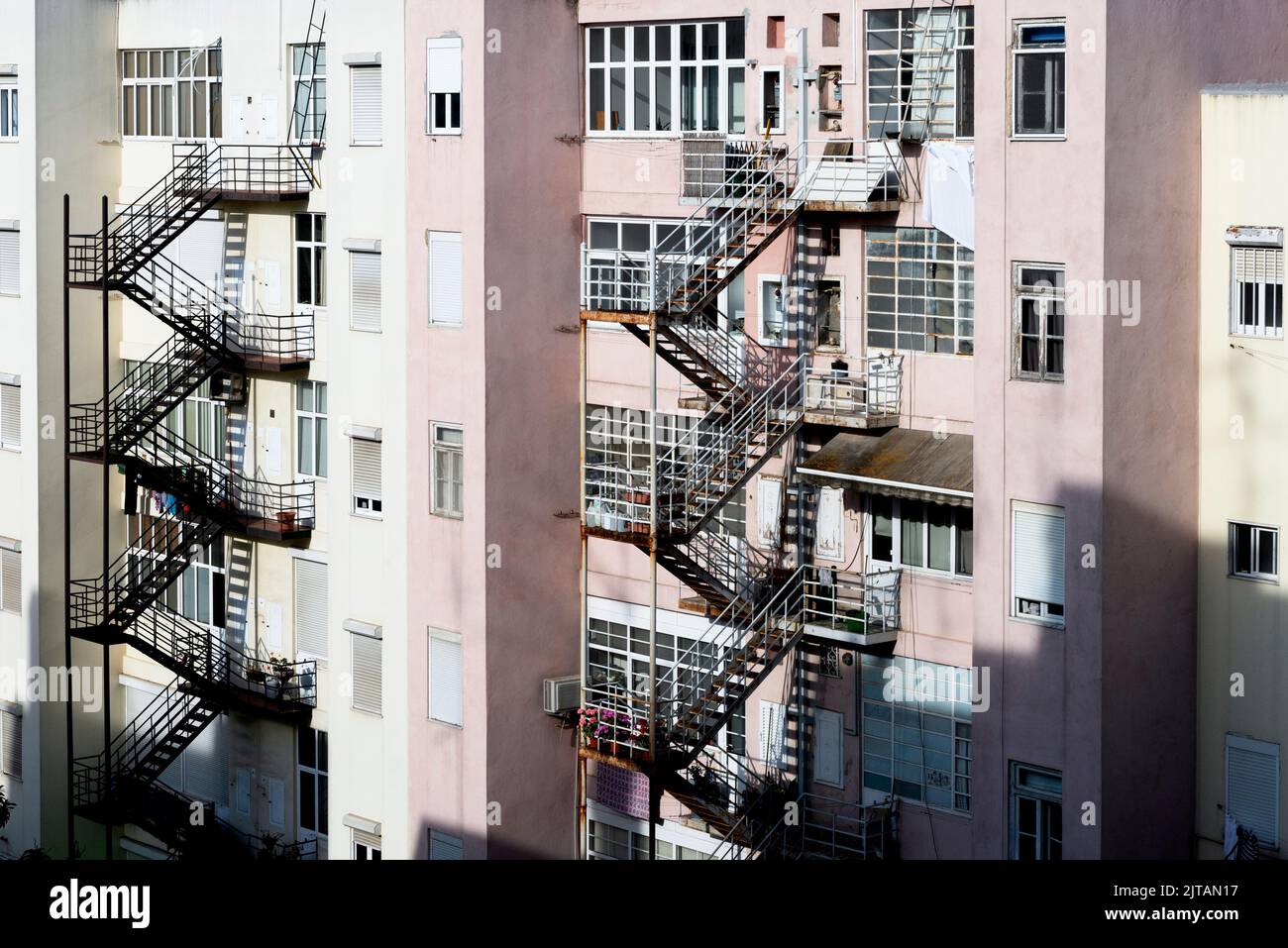 Fire escape ladder stair stairs hi-res stock photography and images - Alamy