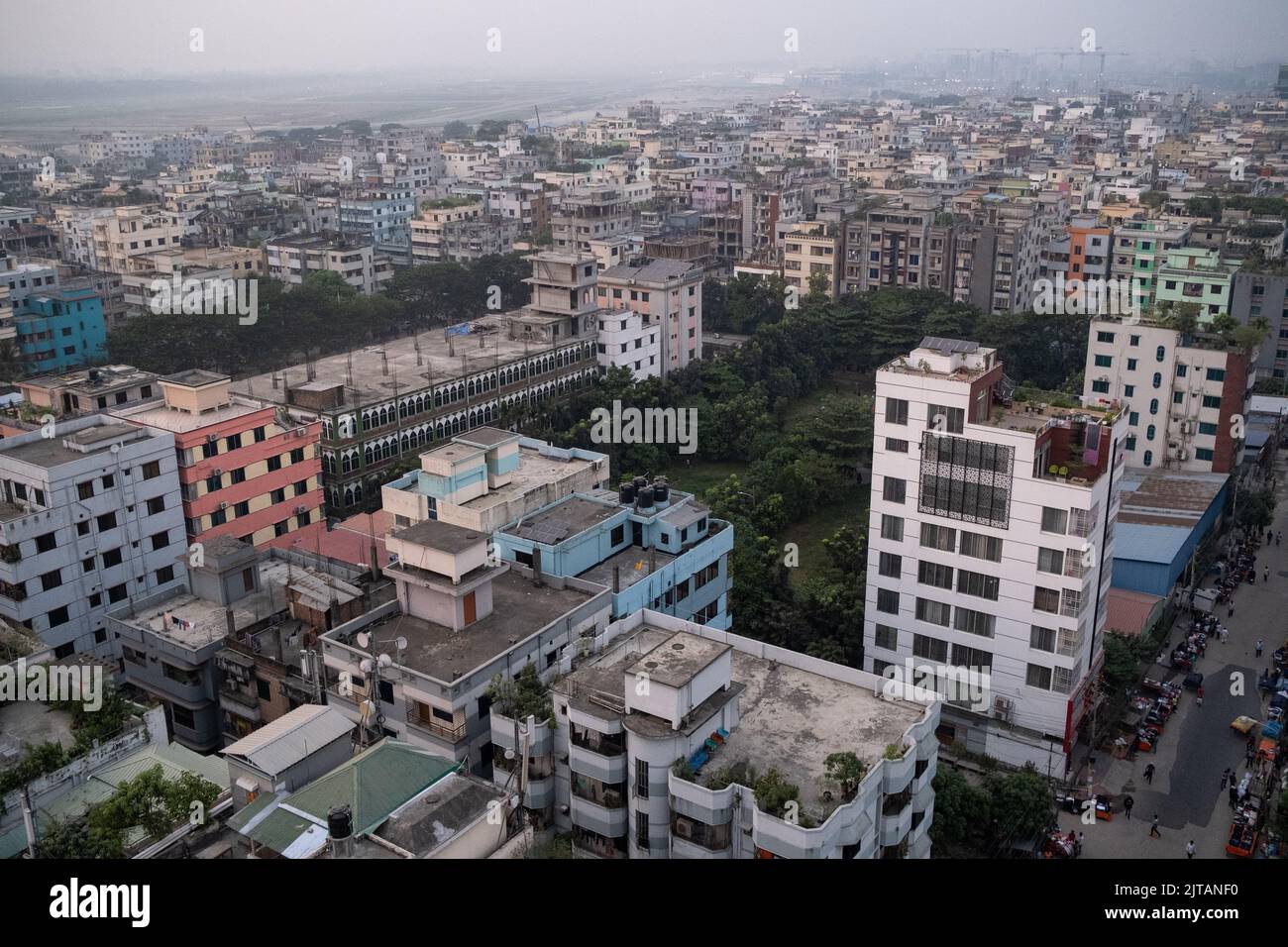 Bangladesh, Dhaka, November 2021. Illustration of daily life in the ...