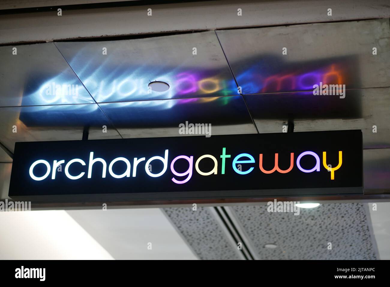 SINGAPORE 12 june 2022. orchard gate away sing in a shopping mall Stock ...