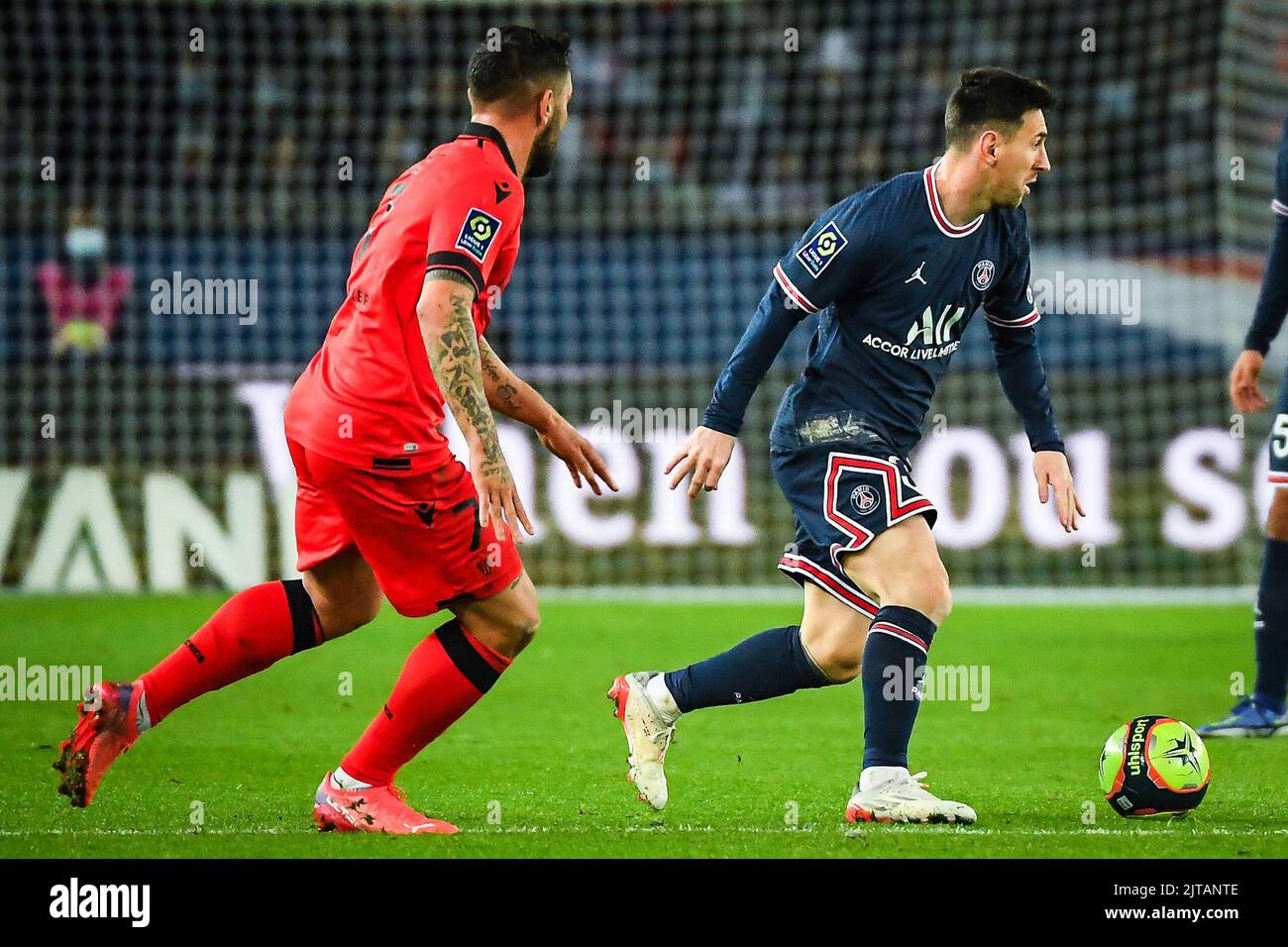 Lionel (Leo) MESSI of PSG during the French championship Ligue 1 ...