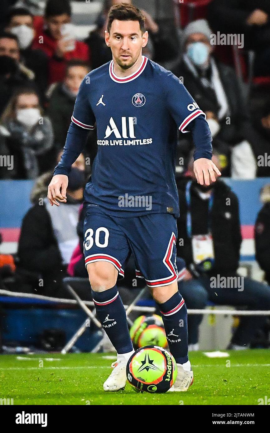 Lionel (Leo) MESSI of PSG during the French championship Ligue 1 ...