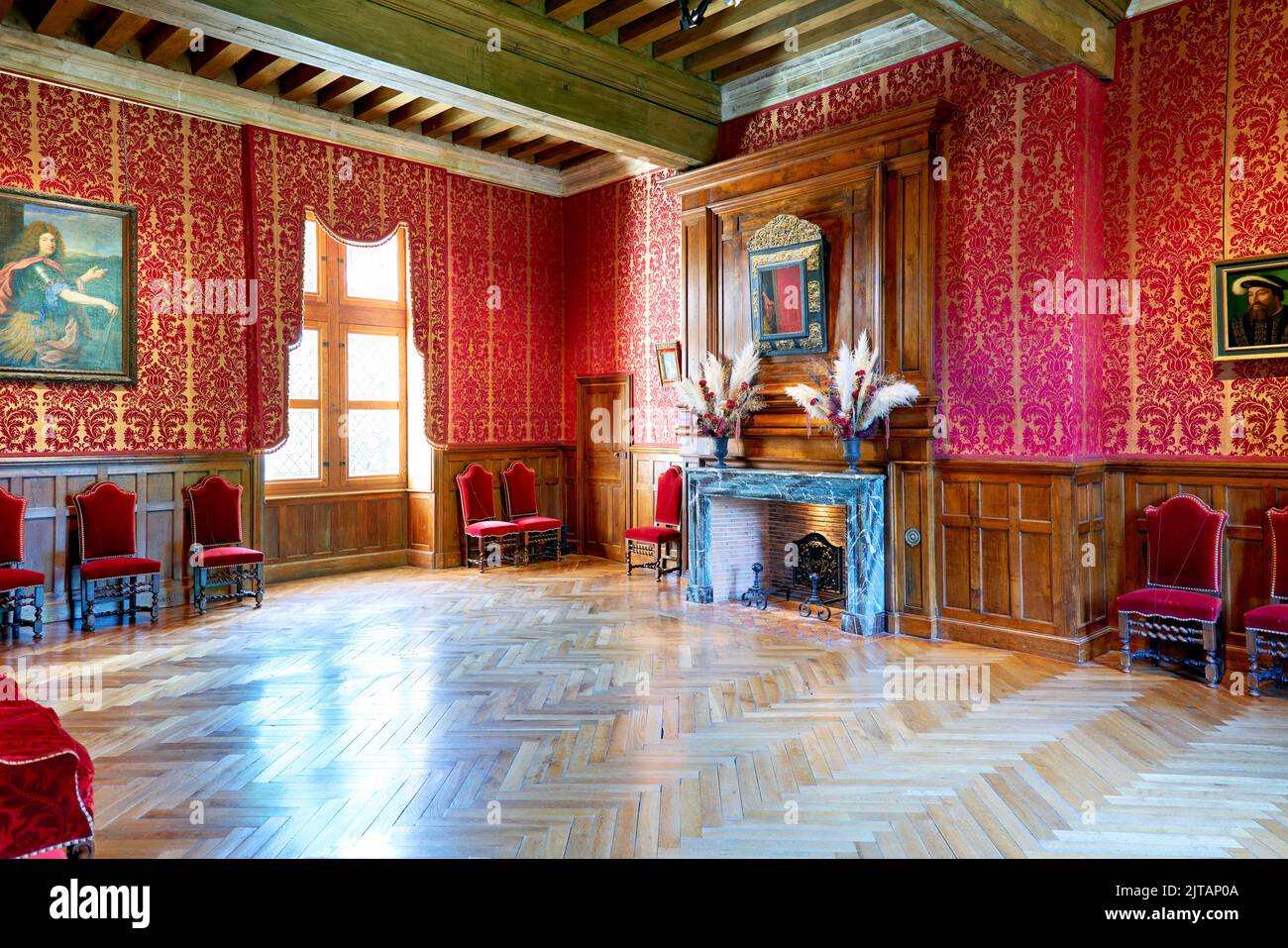 Chateau d'Azay le Rideau. Loire Valley. France Stock Photo - Alamy