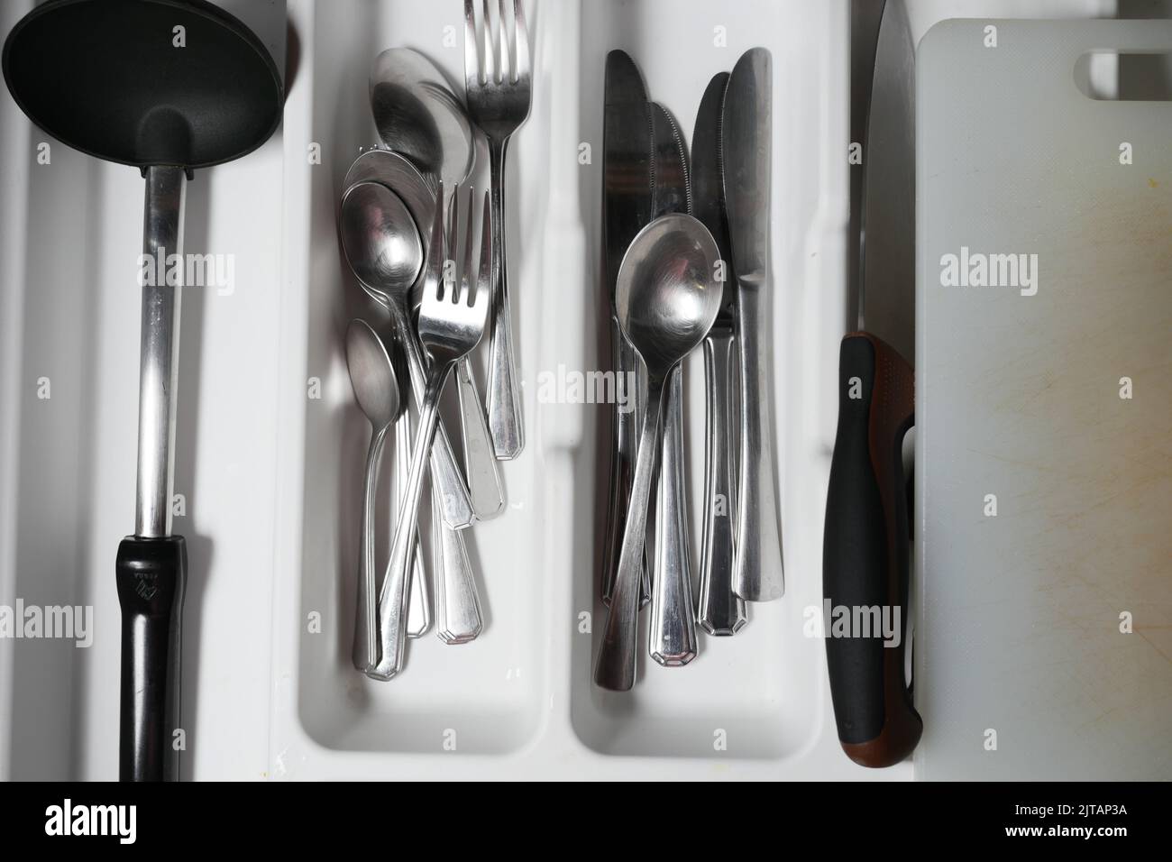 Silverware drawer hi-res stock photography and images - Alamy