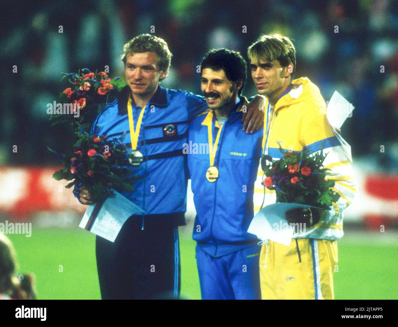 EUROPEAN CHAMPIONSHIP IN ATHLETICS 1986 STUTTGARTSven Nylander Sweden ...