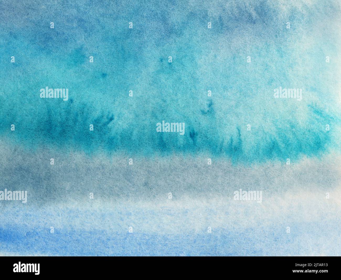 Light Blue Watercolor hand painted art background for design Abstract ...