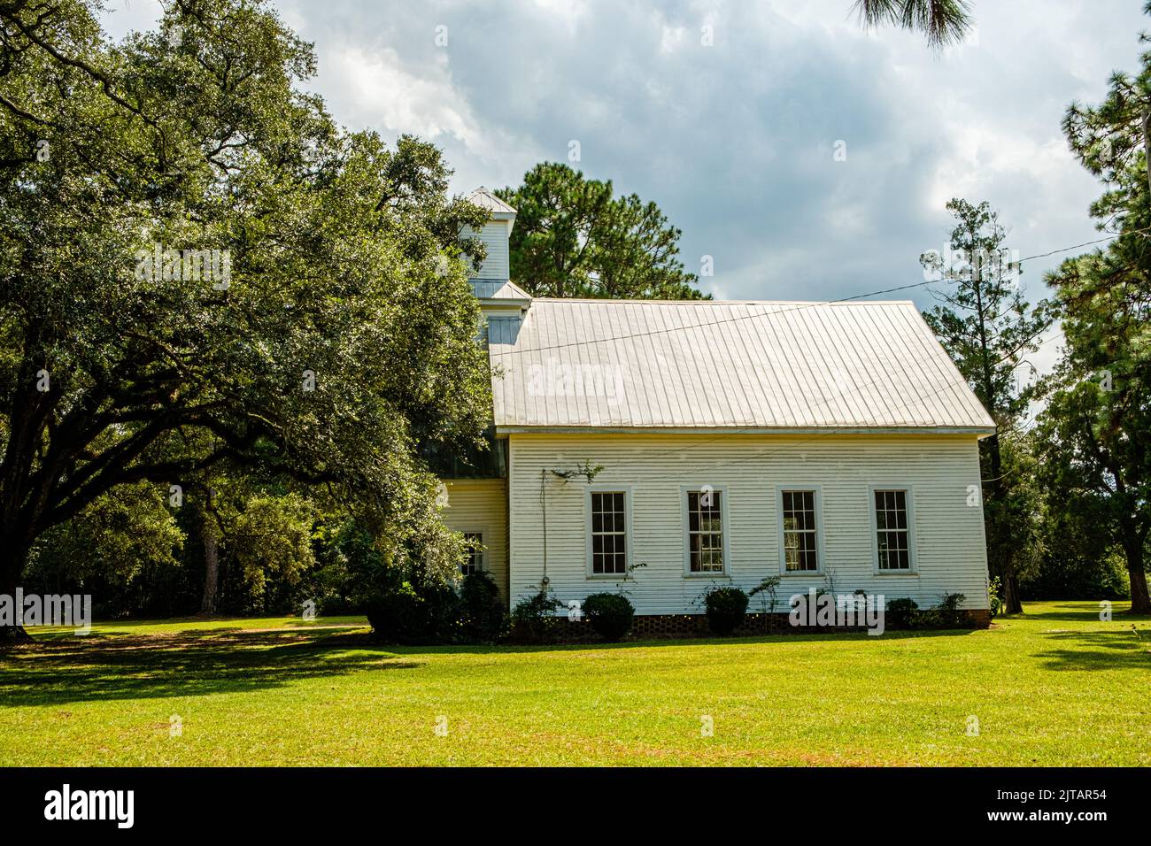 Mount Enon Church, Stage Coach Road, Baconton, Georgia Stock Photo - Alamy