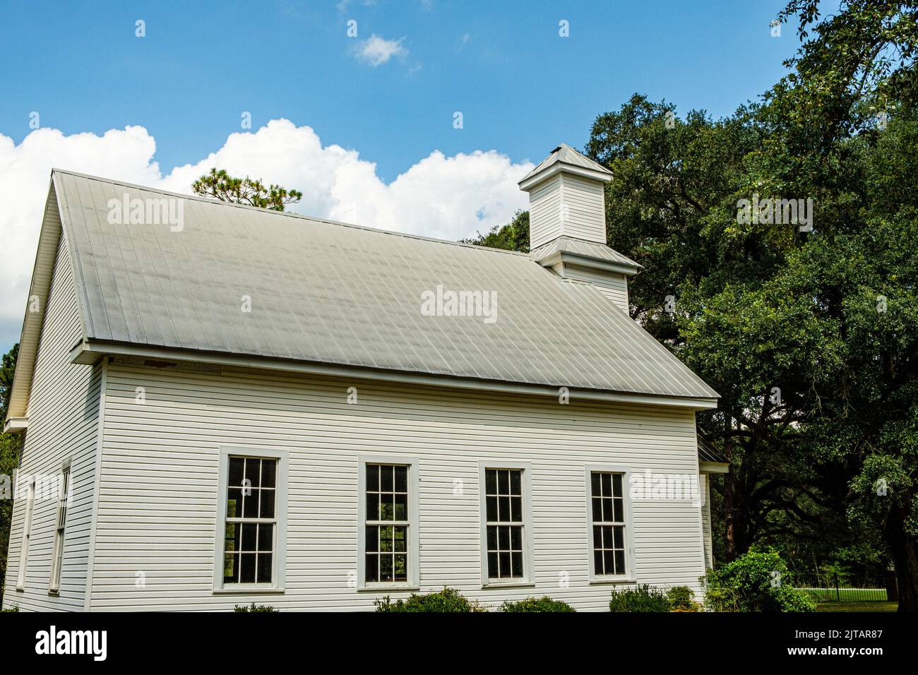 Mount Enon Church, Stage Coach Road, Baconton, Georgia Stock Photo - Alamy
