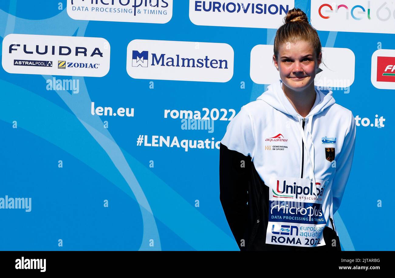 Rome, Italy, 17th August 2022. Christina Wassen of Germany posing ...