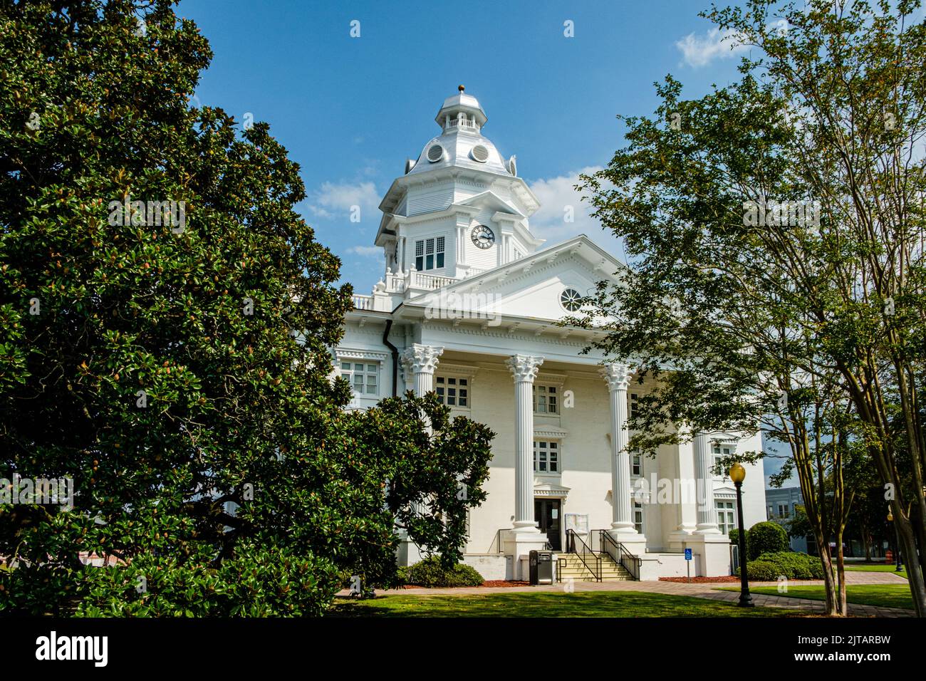 Colquitt County Courthouse, Courthouse Square, Moultrie, Georgia Stock ...