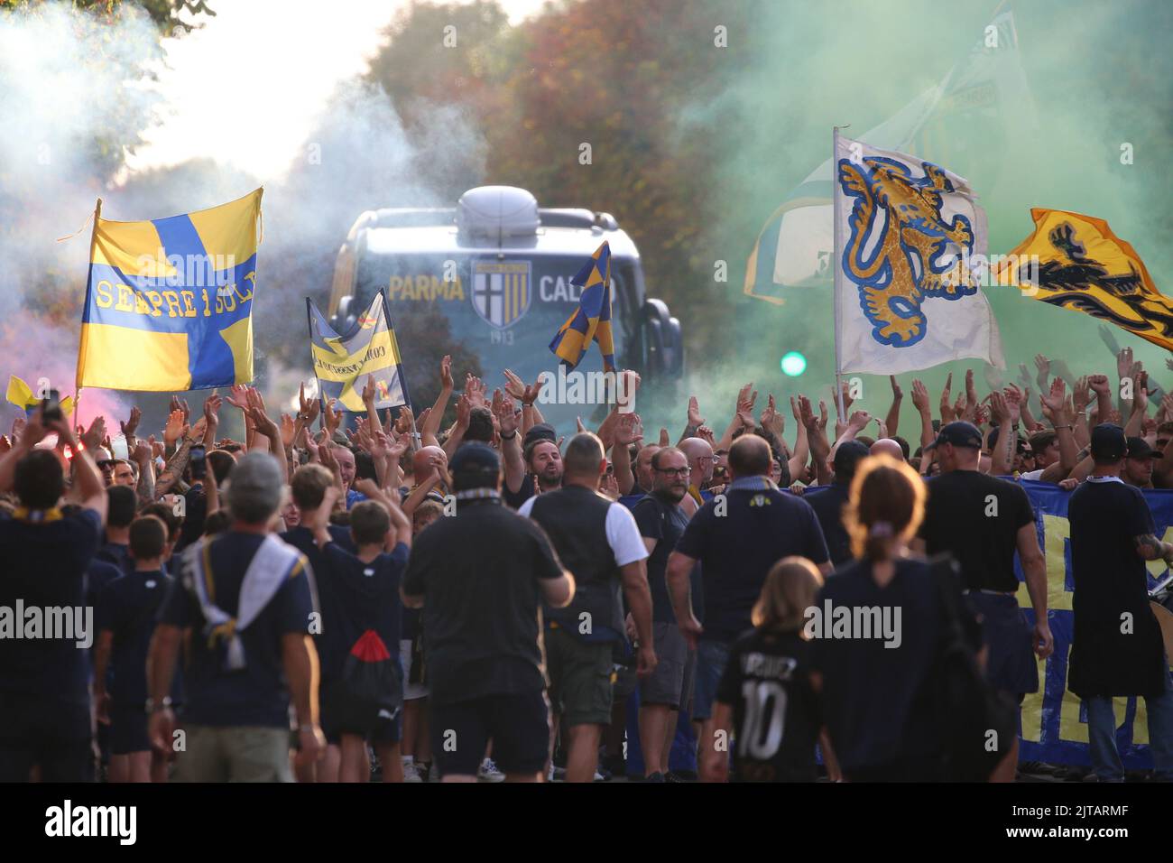 Ennio Tardini stadium, Parma, Italy, August 28, 2022, Fans (PARMA ...