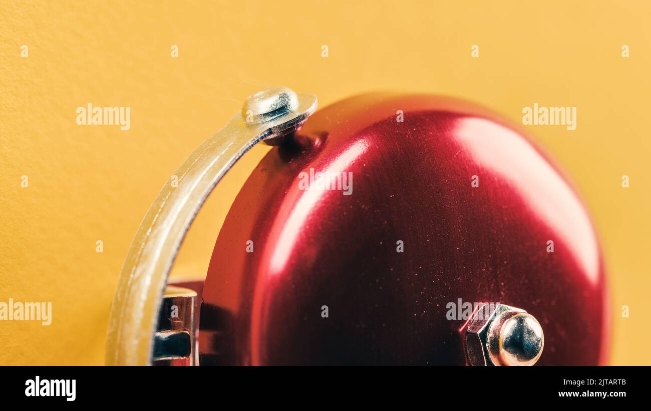 School bell ringing hi-res stock photography and images - Alamy
