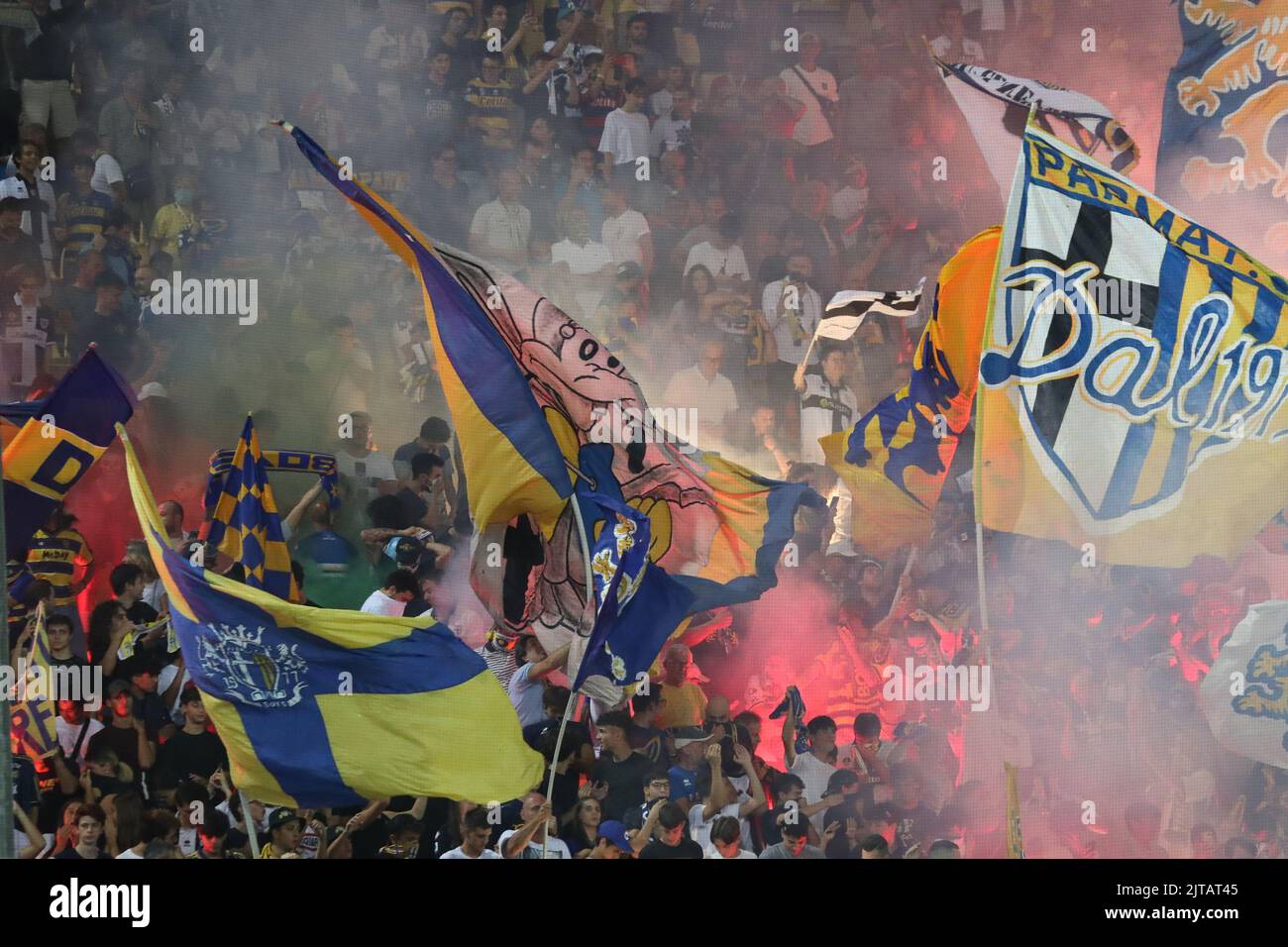 Ennio Tardini stadium, Parma, Italy, August 28, 2022, Fans (PARMA ...