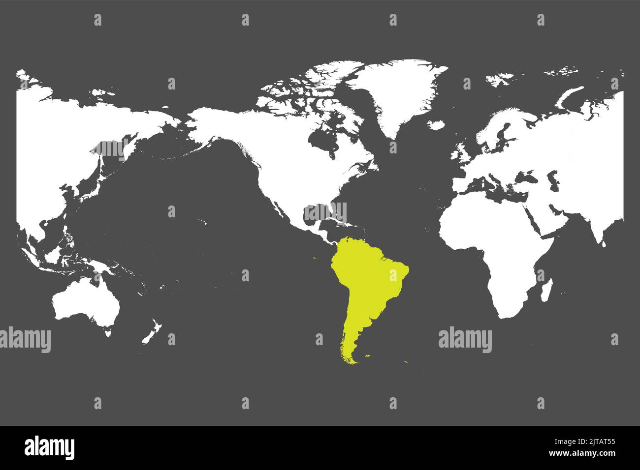 South america highlighted argentina Stock Vector Images - Alamy