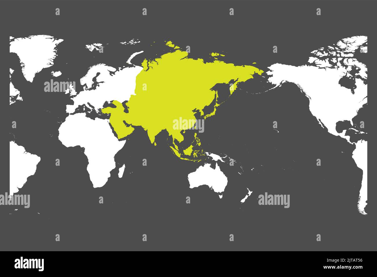 Asia highlighted india map Stock Vector Images - Alamy